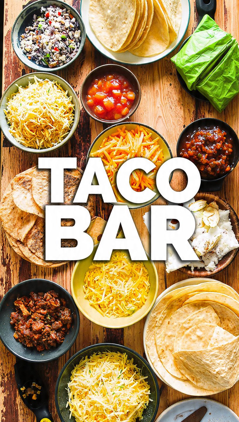 The Ultimate DIY Taco Bar Setup for Easy, Low-Stress Entertaining ...