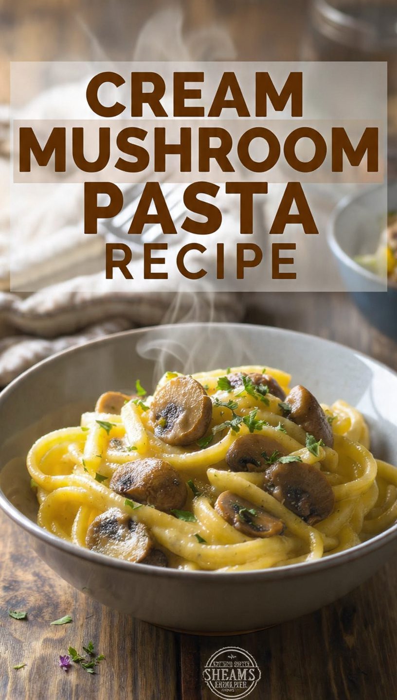 The Best Creamy Mushroom Pasta Recipe: Easy, Rich & Weeknight Perfect ...