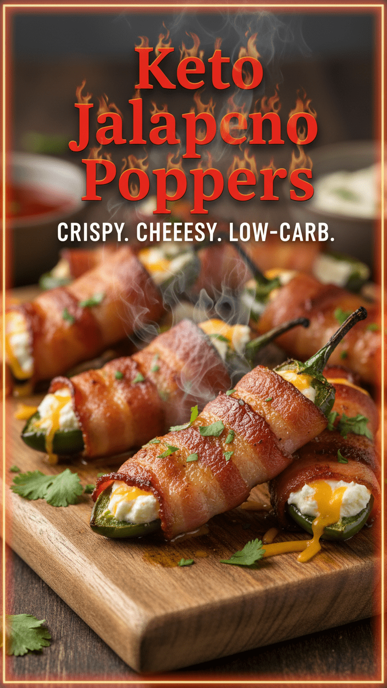 The Best Keto Jalapeno Poppers Recipe: Cheesy, Crispy, and Bacon ...