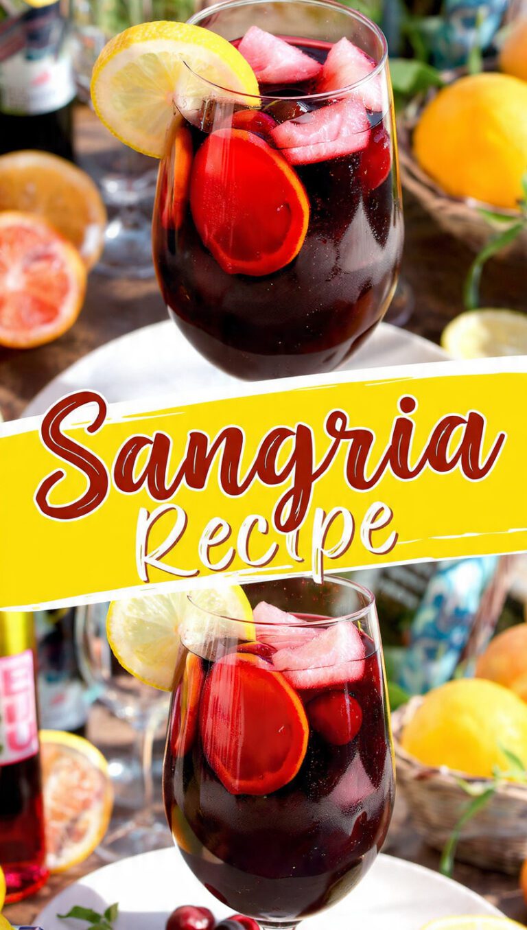 Best Sangria Recipe: How to Make the Perfect Authentic Red Wine Pitcher ...
