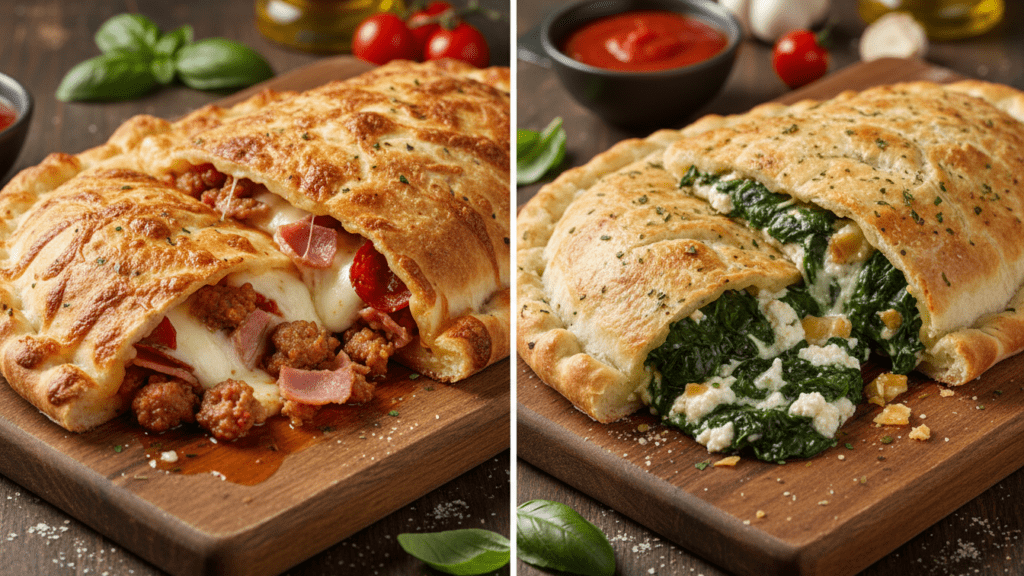 The Ultimate Authentic Calzone Recipe: Golden, Puffy, and Better Than ...