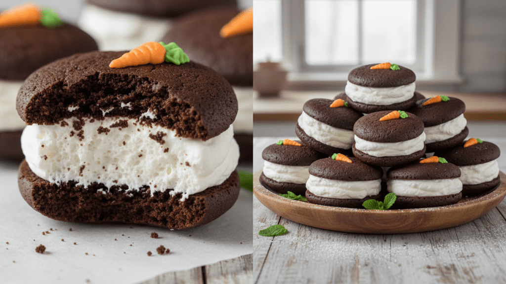 Best Carrot Cake Whoopie Pies Recipe: Easy Soft Spiced Cookies ...