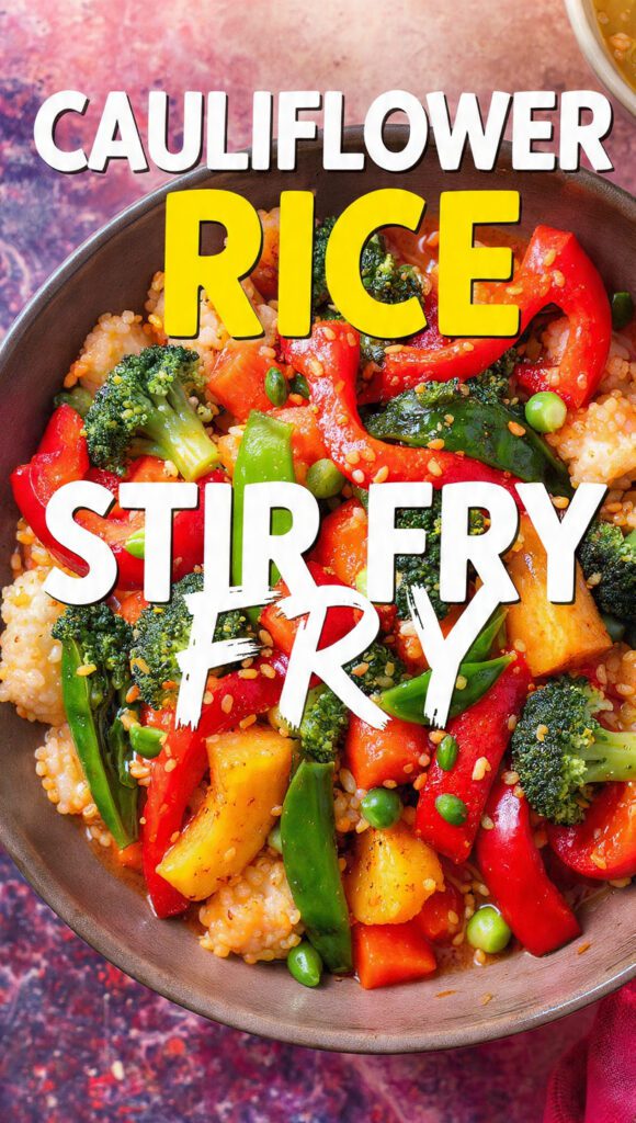 Best Cauliflower Rice Stir Fry Recipe: A Healthy 15-Minute Meal ...