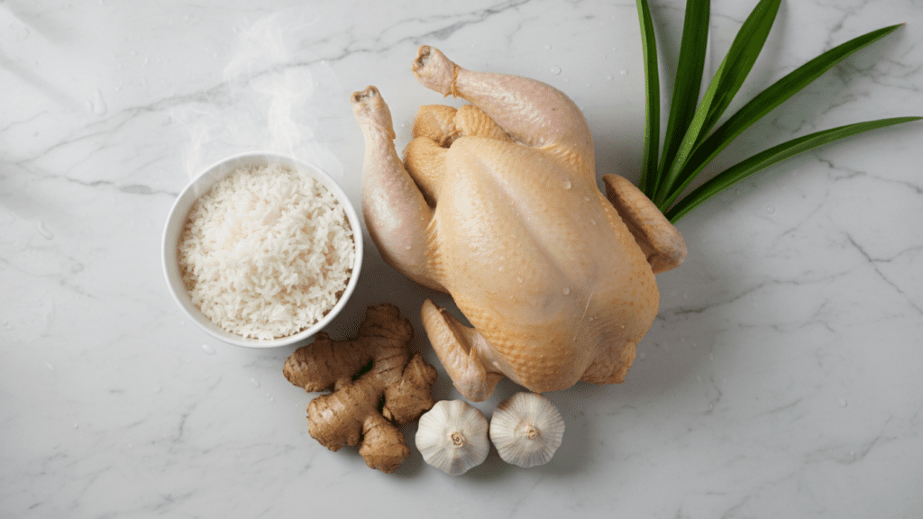 Best Authentic Hainanese Chicken Rice Recipe: Silky Chicken & Fragrant ...