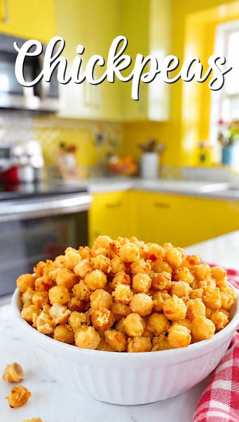 Best Crispy Roasted Chickpeas Recipe: A Healthy High-Protein Snack ...