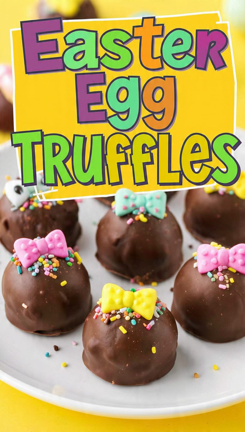 Best Easter Egg Truffles Recipe: Easy Homemade Gourmet Chocolate Gift ...