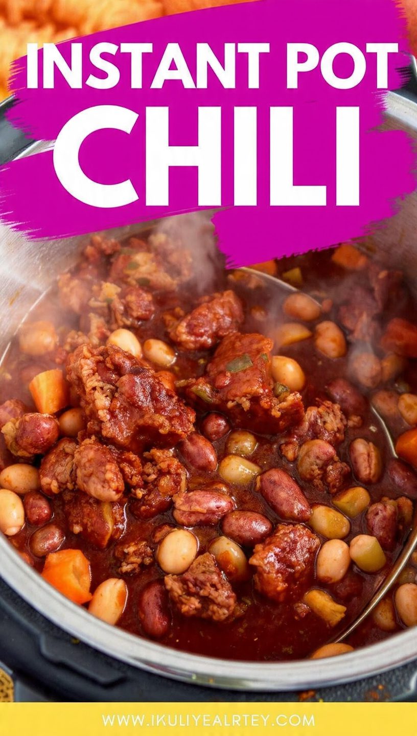 Best Instant Pot Chili Recipe: How to Make Easy 30-Minute Smokey Beef ...