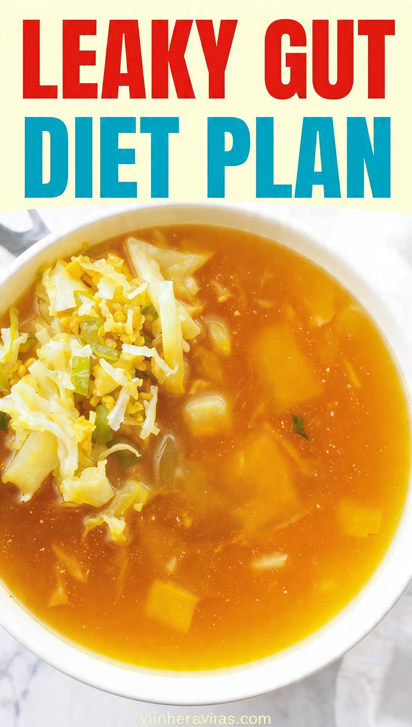 Best Leaky Gut Diet Plan: How to Heal Your Gut with Bone Broth and ...