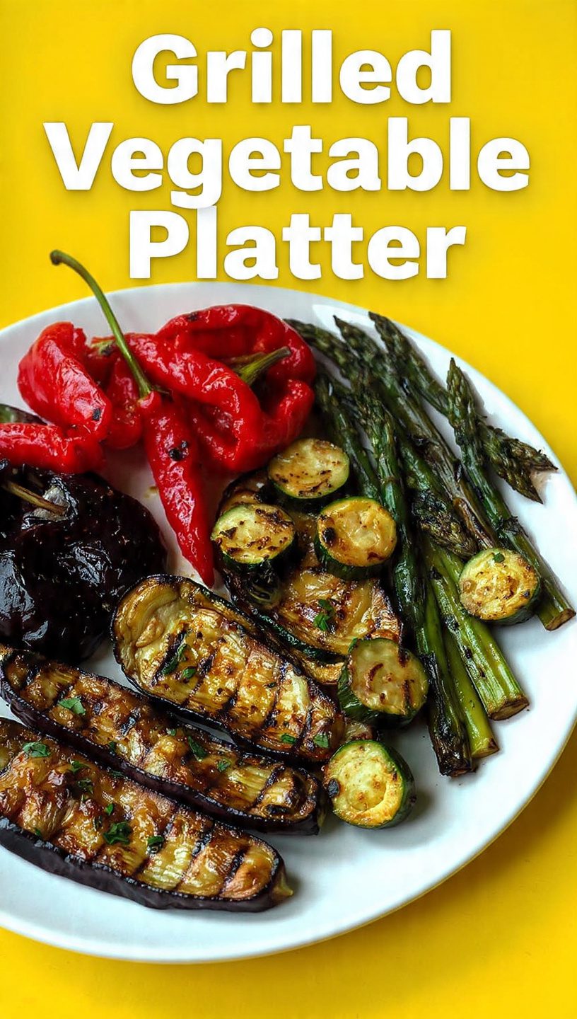Best Grilled Vegetable Platter Recipe: Easy Healthy BBQ Side Dish ...