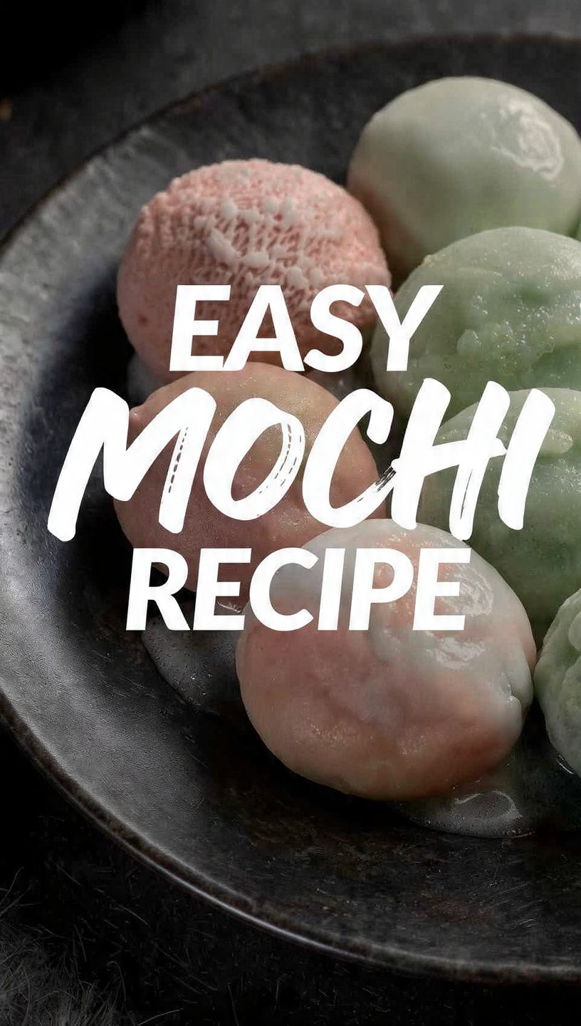 Best Homemade Mochi Recipe: Easy Microwave Japanese Rice - Recipes to ...