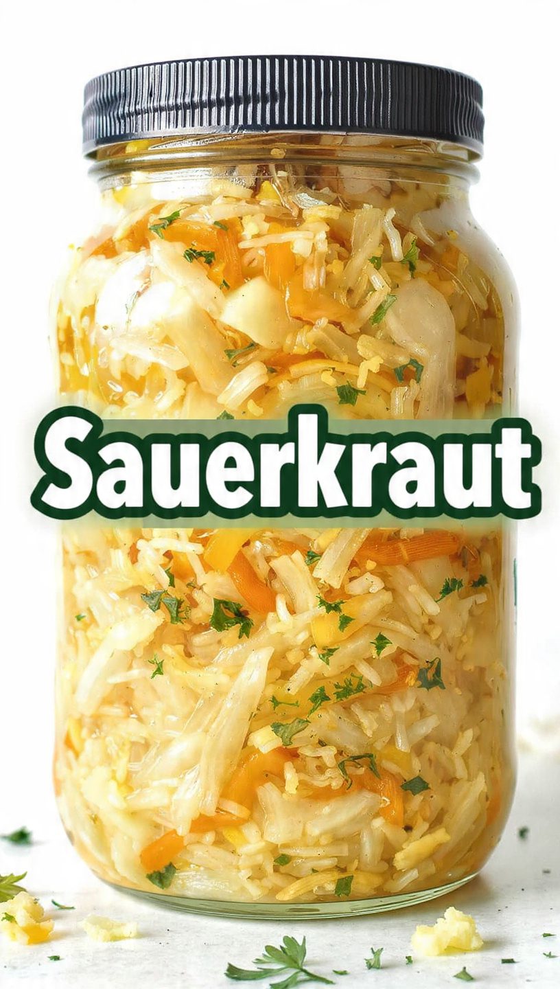 Best Homemade Sauerkraut Recipe: Easy 2-Ingredient Fermentation Guide ...