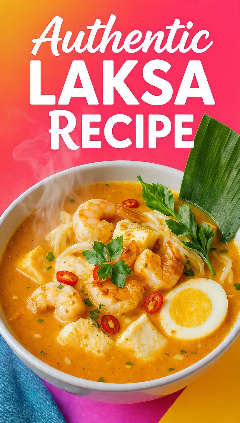 Best Authentic Laksa Recipe: Easy Creamy Curry Noodle Soup at Home ...