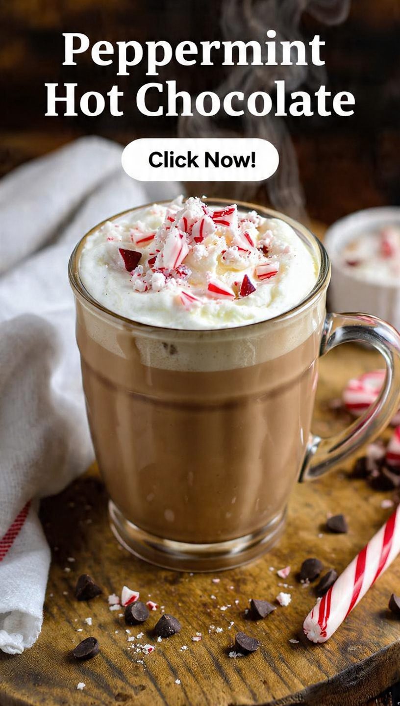 Best Homemade Peppermint Hot Chocolate Recipe: Ultra Creamy & Easy ...