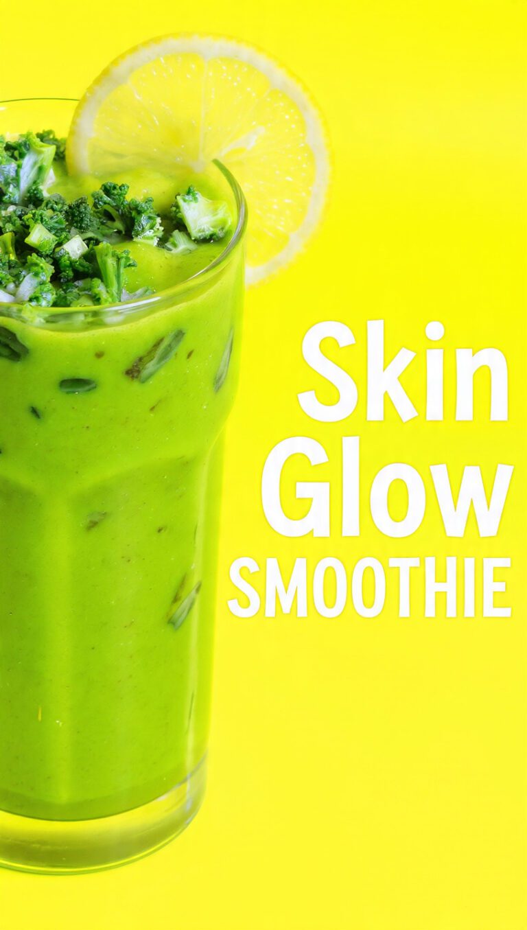 Best Skin Glow Smoothie Recipe: A Healthy Refreshing Morning Radiance ...