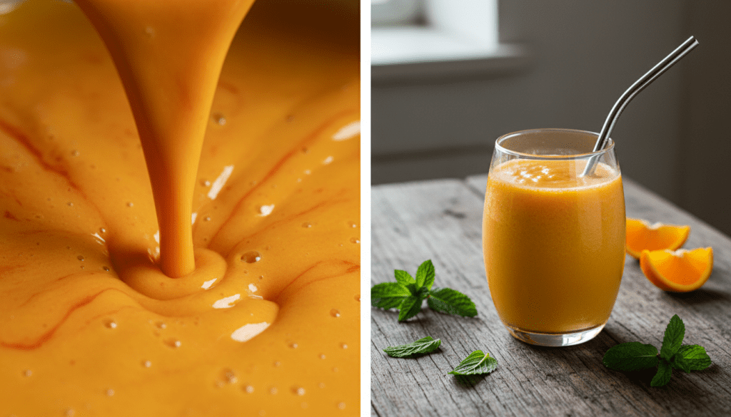 Best Persimmon Orange Smoothie Recipe: A Healthy Winter Glow Breakfast ...