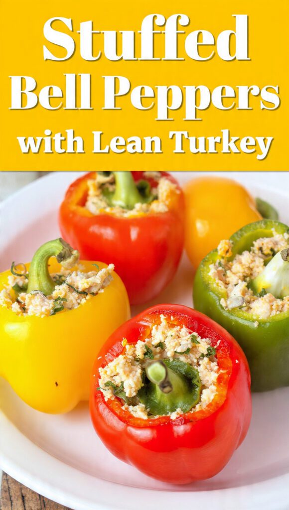 Best Stuffed Bell Peppers with Lean Turkey: Easy Healthy Dinner Recipe ...