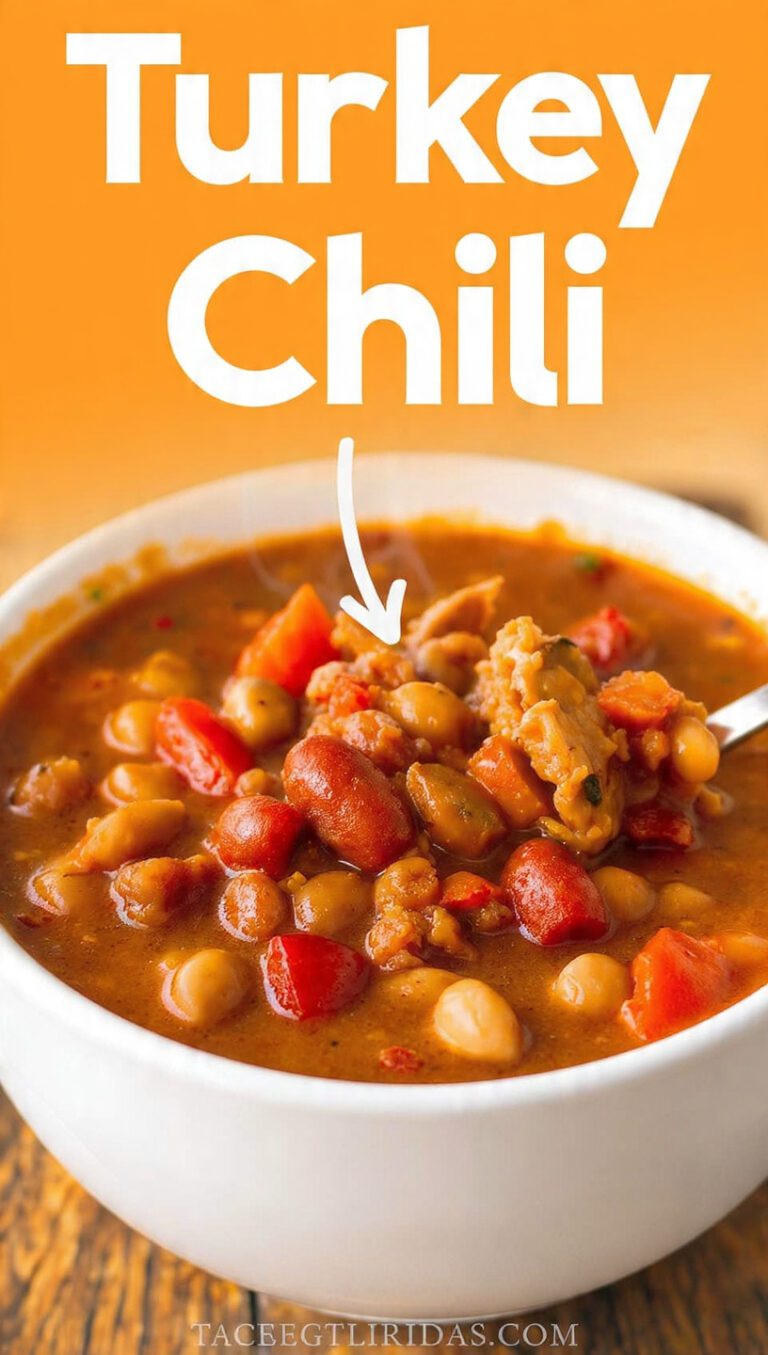 Best Turkey Chili With Beans Recipe: Easy Healthy Game Day Guide ...