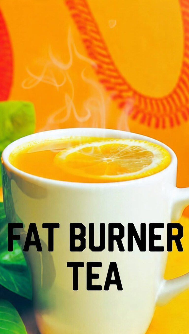 Best Turmeric Ginger Fat Burner Tea Recipe: Boost Metabolism Naturally ...