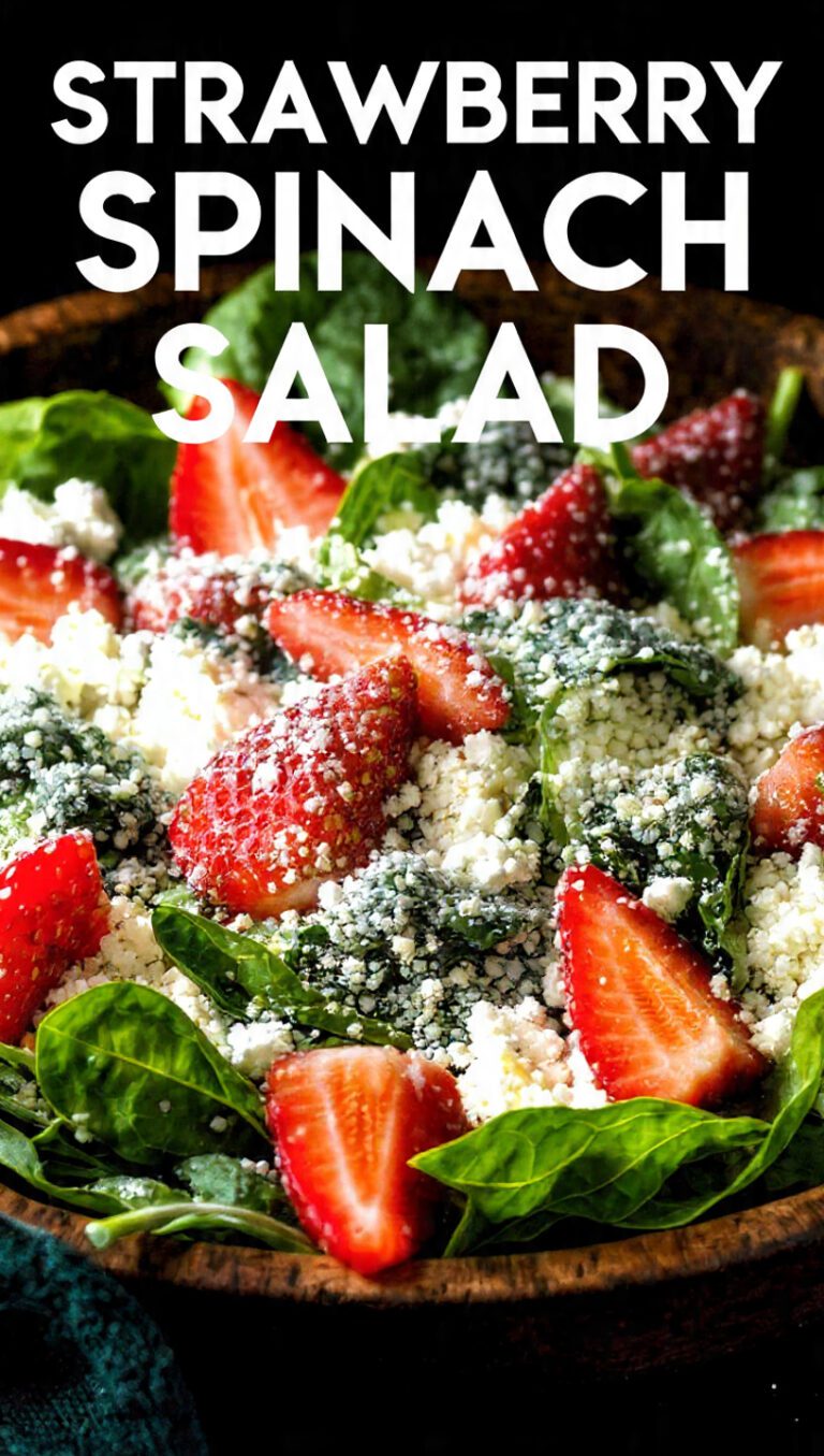 Best Strawberry Spinach Salad Recipe: Easy Poppy Seed Dressing ...