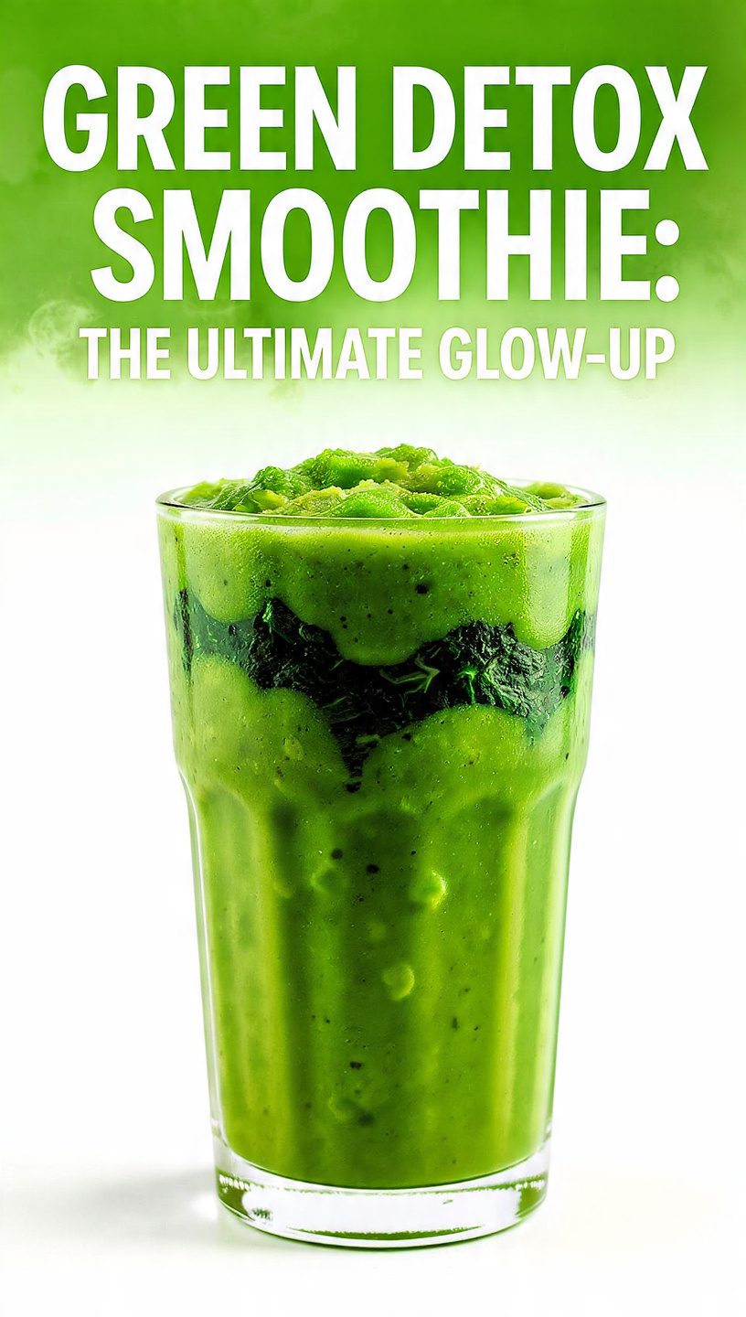 Best Green Detox Smoothie Recipe: Healthy, Refreshing, and Easy ...