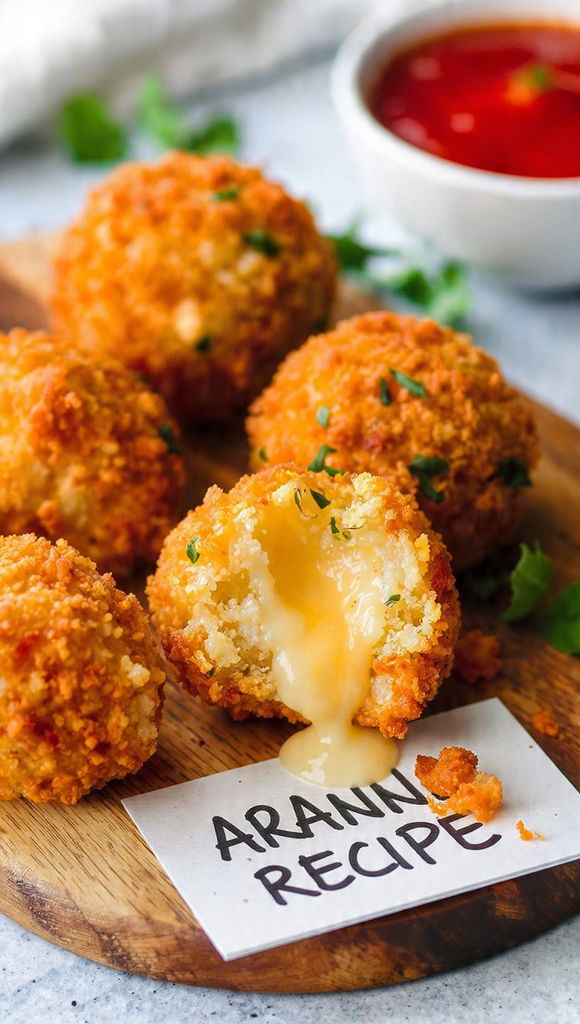 The Ultimate Authentic Arancini Recipe: Crispy, Cheesy, and Better Than ...