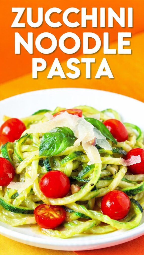 Best Zucchini Noodle Pasta Recipe: A Healthy 15-Minute Low Carb Dinner ...